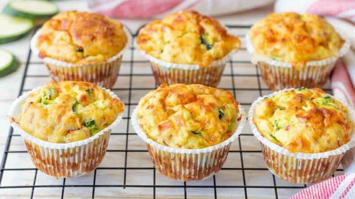 muffins aux légumes - Recette 4 Saisons