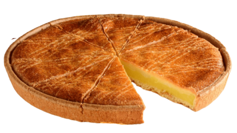Gâteau Basque traditionnel à la Crème d'amande - Recette 4 Saisons
